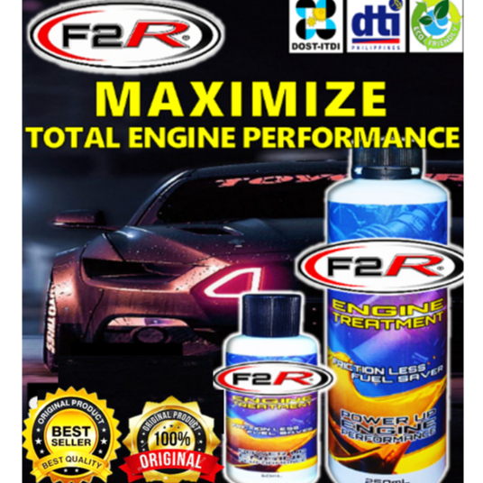 F2R RACING ADDITIVES COMPLETE ENGINE TREAMENT -60 ml and 250ml | Shopee ...