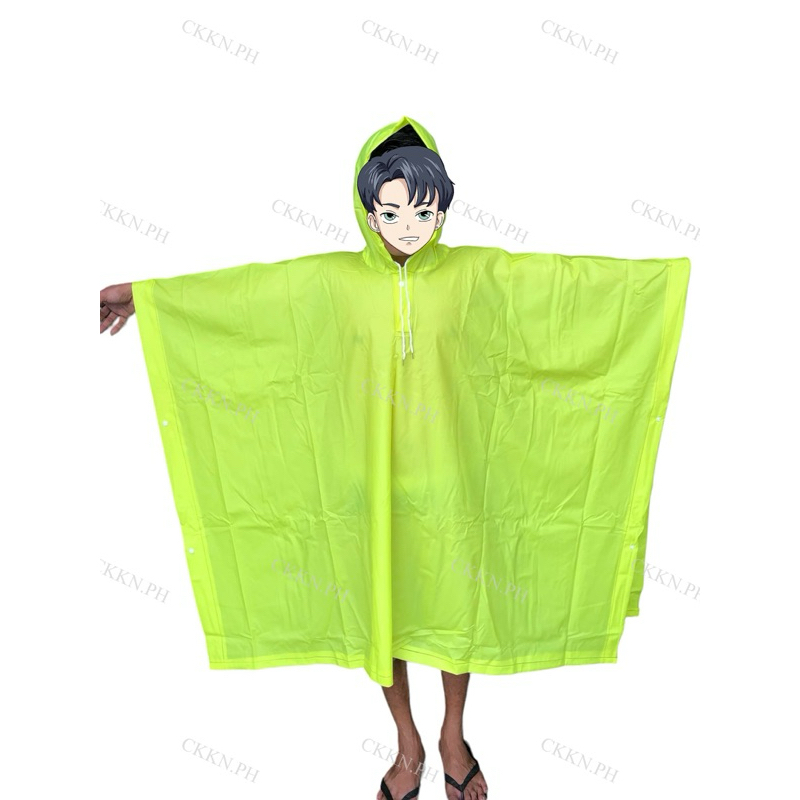 #709 PONCHO Titanium raincoat rubberized makapal kapote popular rain ...