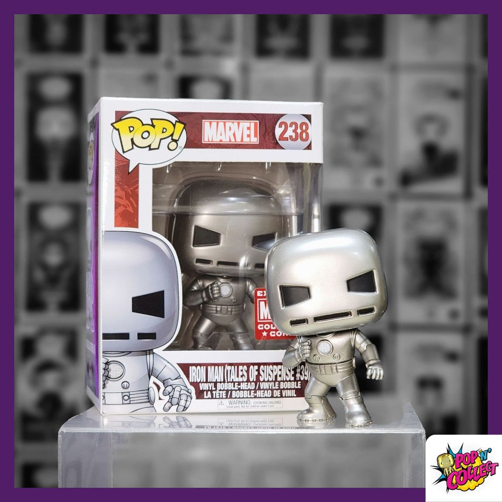 Funko Pop! Marvel - Iron Man 238 (Tales of Suspense #39 - First ...