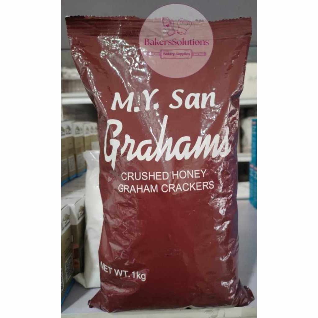 M.Y San Graham Crushed Honey Graham Crackers 1kg | Shopee Philippines