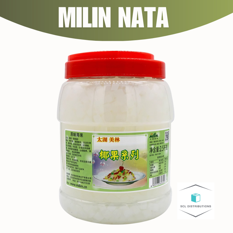 MILIN NATA DE COCO 2.5kg/2.8kg and FRUIT JELLY Sinkers for Milktea ...
