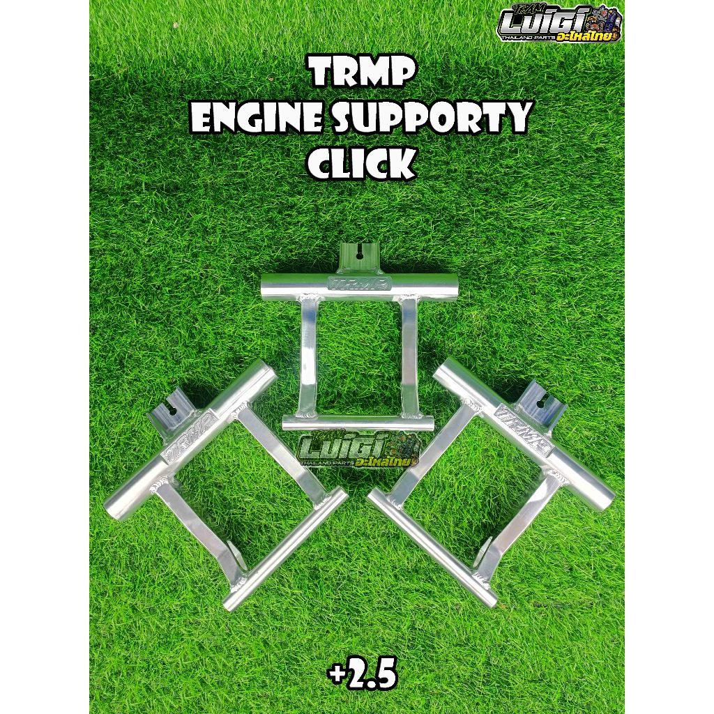 TRMP CNC ENGINE SUPPORT +2.5 HONDA CLICK 125 / CLICK 15O MADE IN ...
