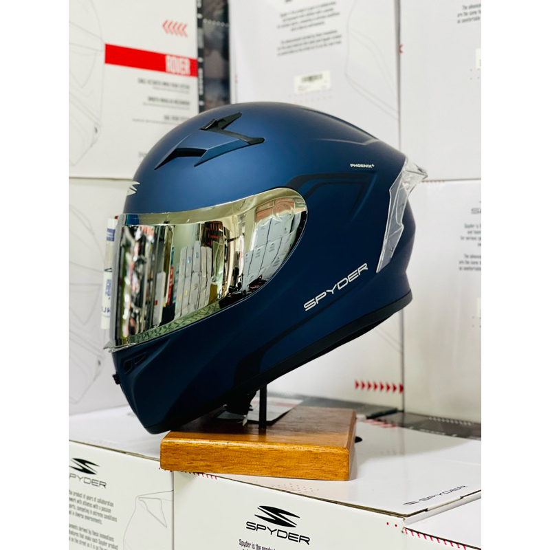 Spyder Phoenix+ V2 Full-face Single Visor Helmet w/ FREE CLEAR VISOR ...