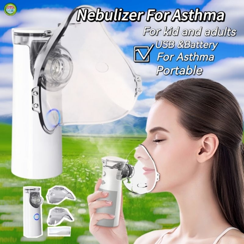 Portable Nebulizer For Asthma Inhaler Ultrasonic Spray Nebulizer ...