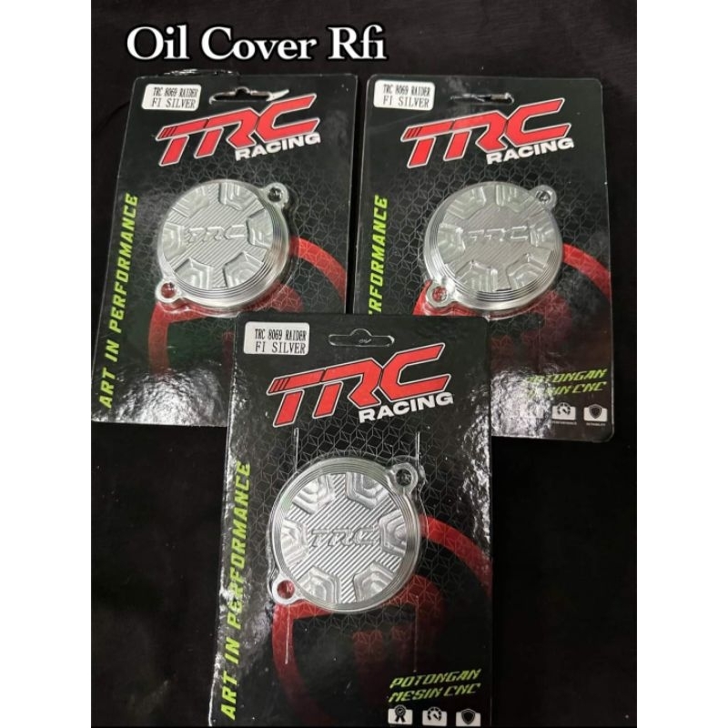 TRC CNC ALLOY OIL FILTER COVER FOR SUZUKI R150 FI / RAIDER 150 FI ...