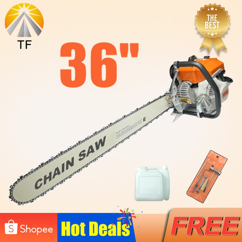 36 inches Chain Saw ( Orange ) | Shopee Philippines