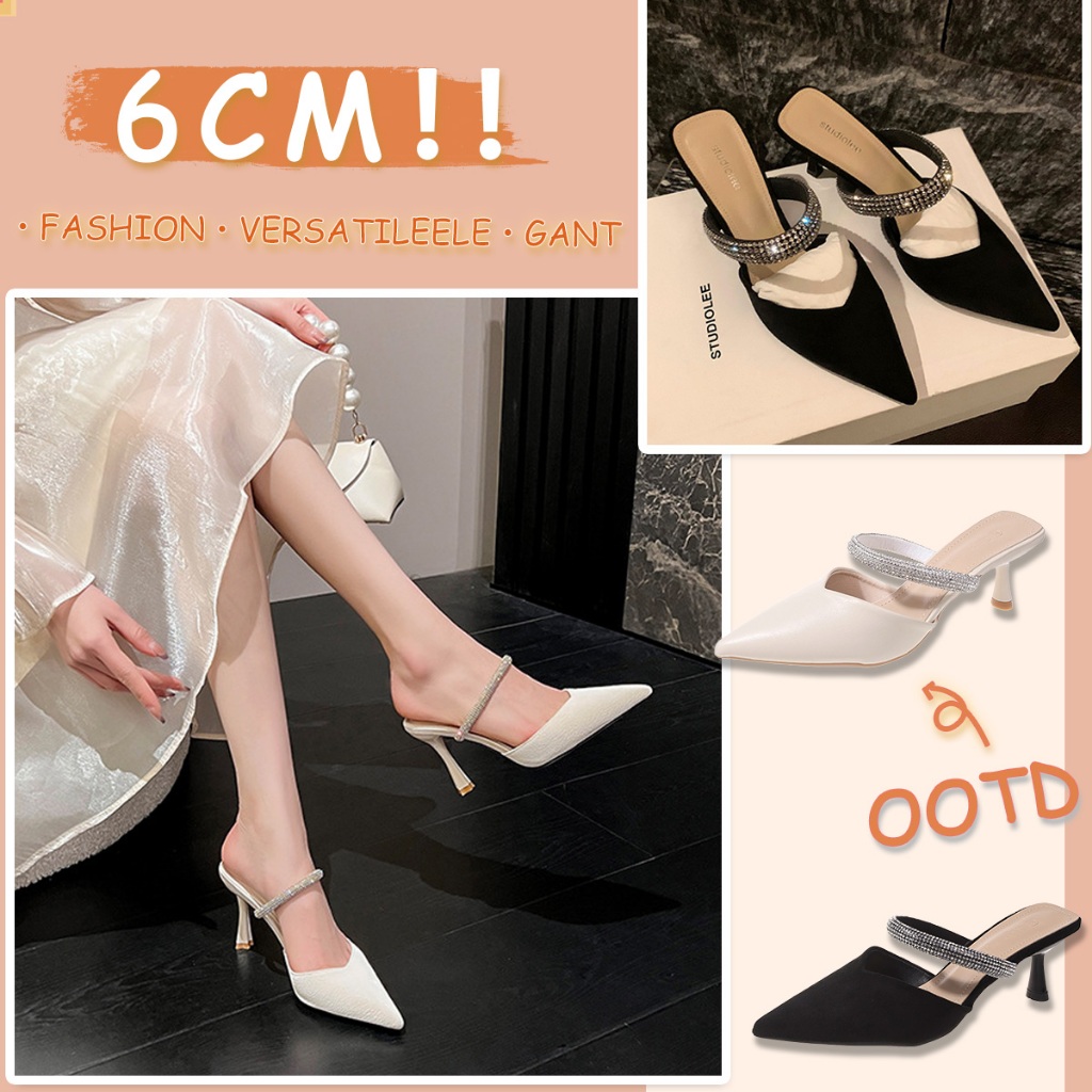 Elegant High Heels For Women Stiletto Heels Sandals Korean White High ...