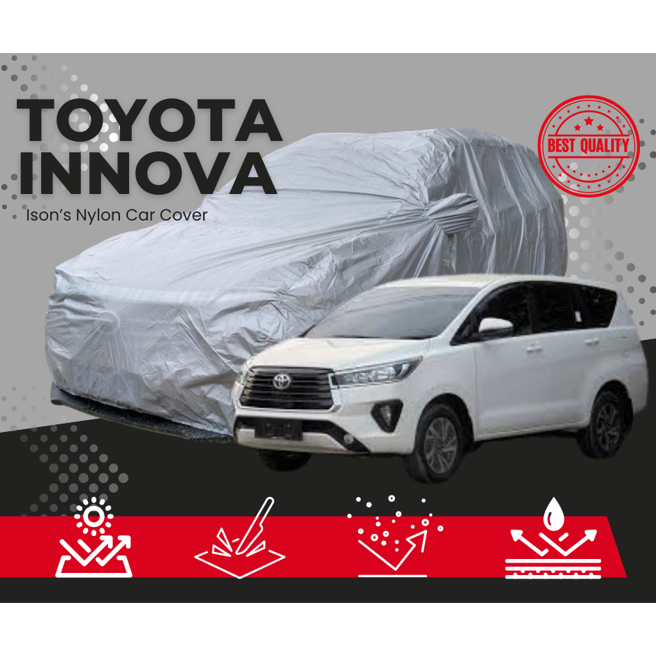 Toyota Innova Car Cover High Quality (Random Color for Taffeta Fabric) | Shopee Philippines