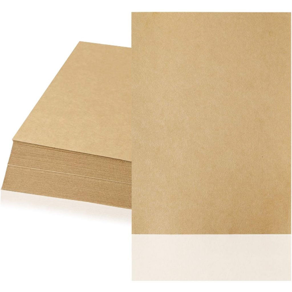 EFS EcofriendlyStuffs Brown 100 GSM 50 Pcs A4 Size BROWN Kraft Paper ...
