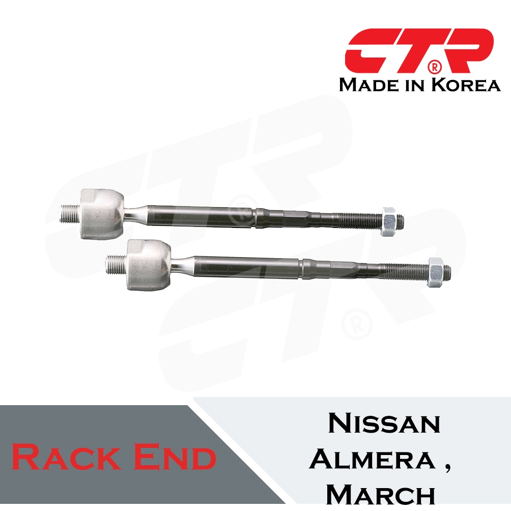 CTR (2pcs) Rack End for Nissan Almera N17 | March K13 2010-2012 - CRN-57 (Left and Right ...