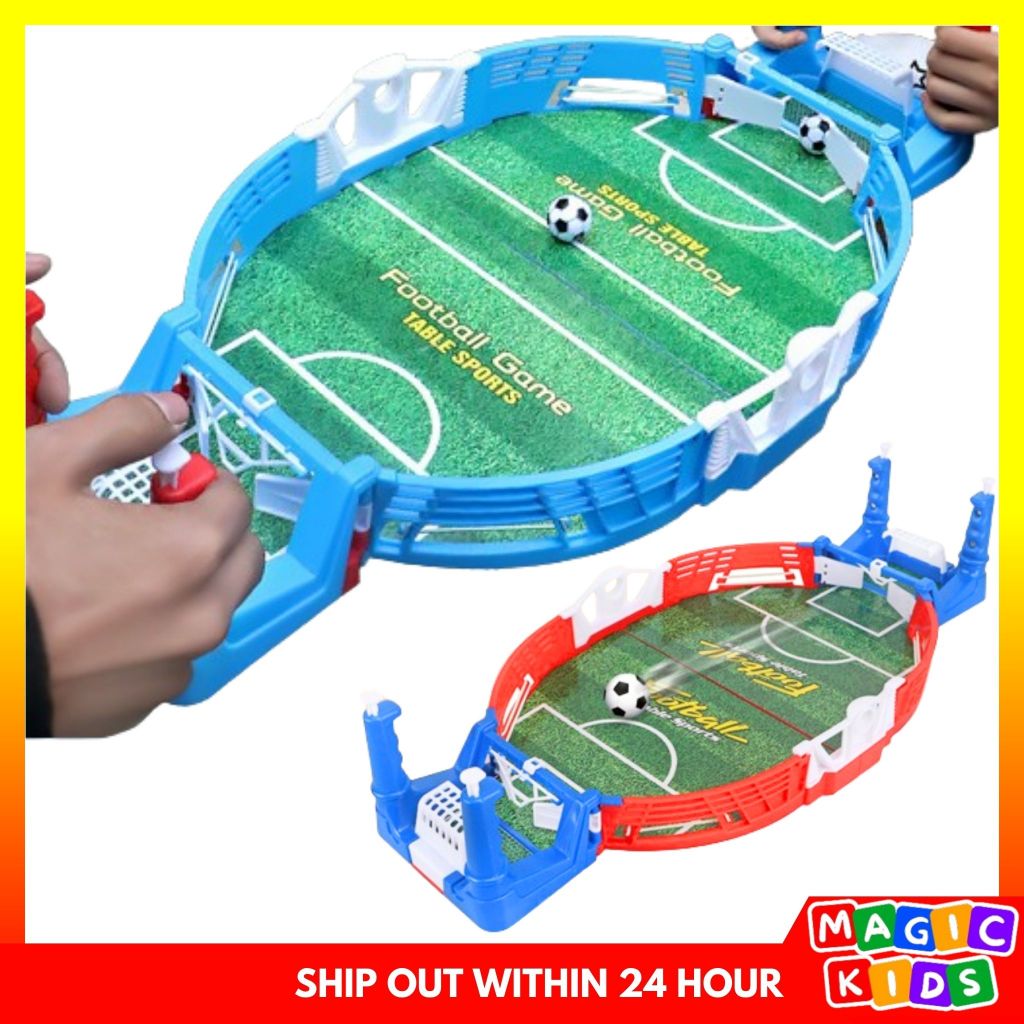 Kids Mini Table Sports Toy Football Soccer Competitive Double Battle ...