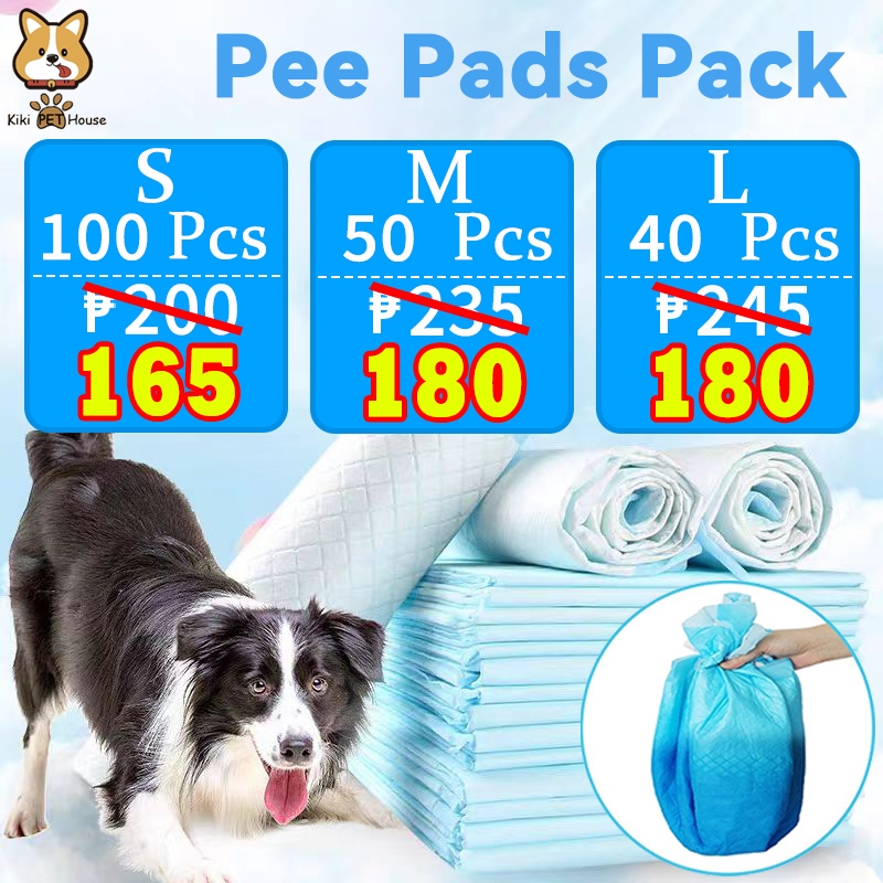 【Thickening】Dog Pee Pad Training Pads Per Pack Pee Pads For Dogs Puppy ...