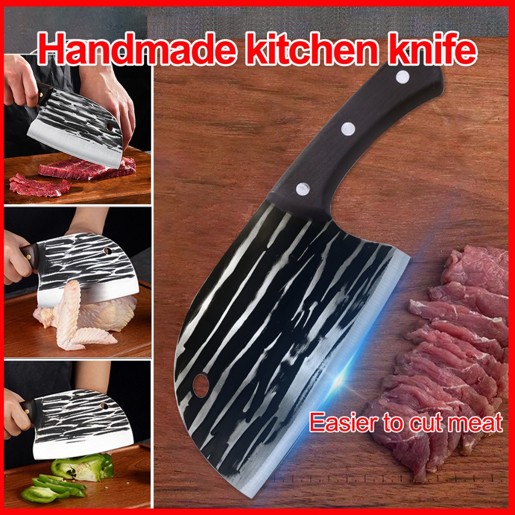Tazaki Japanese Kitchen Knife Handmade Forged Knife Boning Stainless ...