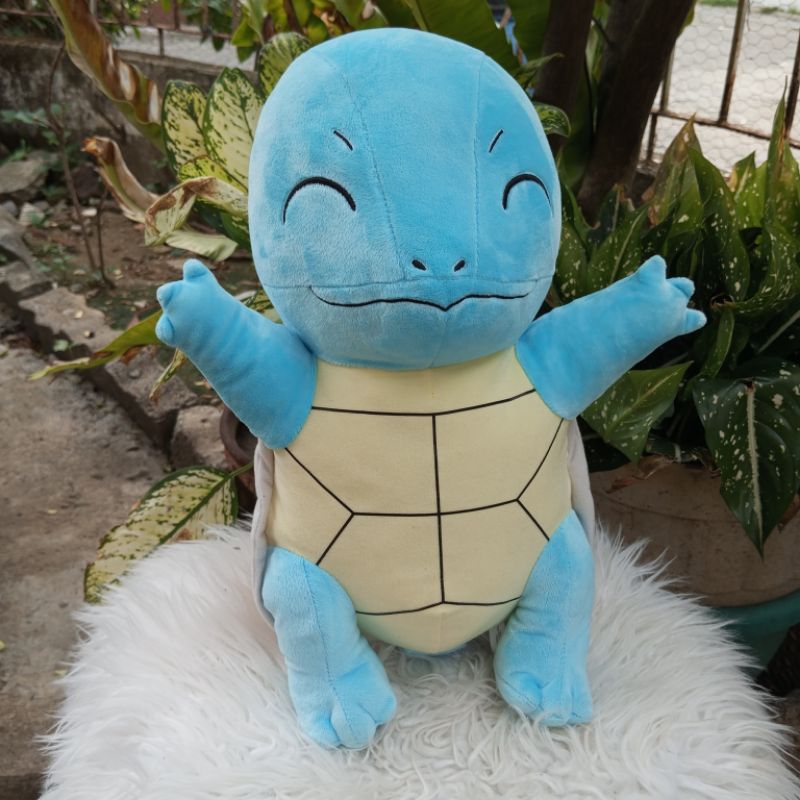 Pokemon SQUIRTLE Fugutto Hello Partner Plush Toy | Shopee Philippines