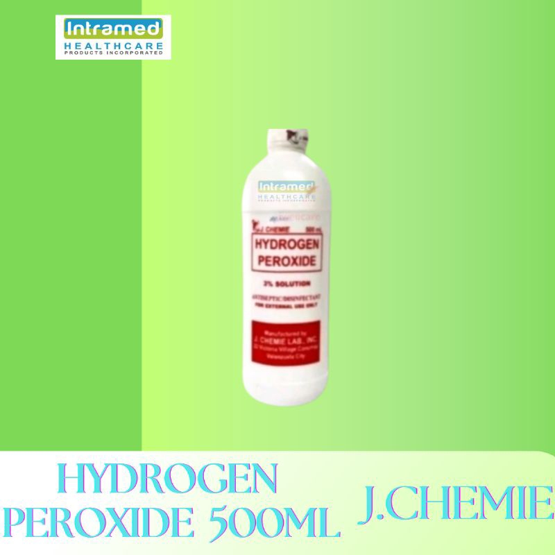 HYDROGEN PEROXIDE 500ML (J.CHEMIE) | Shopee Philippines