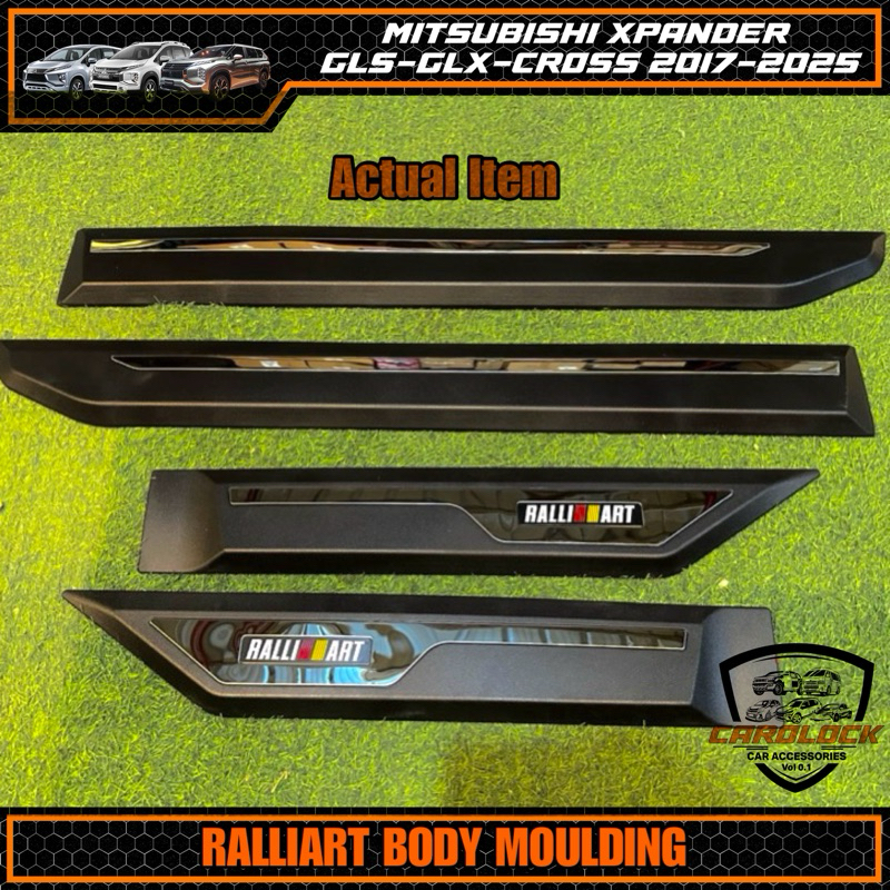 Mitsubishi Xpander GLS GLX Cross 2017 - 2025 Ralliart Body Moulding ...