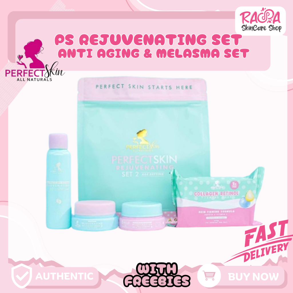 PERFECT SKIN MELASMA SET ANTI AGING SET REJUVENATING SET #2 | Shopee ...