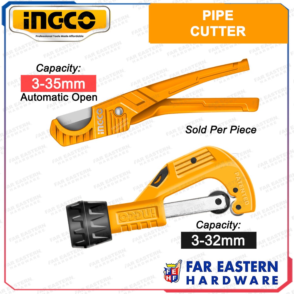 INGCO Pipe Cutter for PVC Copper Aluminum Tube Tubing INHT | Shopee ...