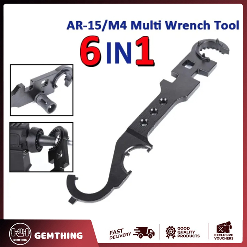 Armored wrench Combination Ar15/M4 M16 Armored wrench Tool Stock barrel ...