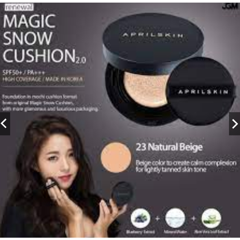 April Skin Black Edition Magic Snow Cushion | Shopee Philippines