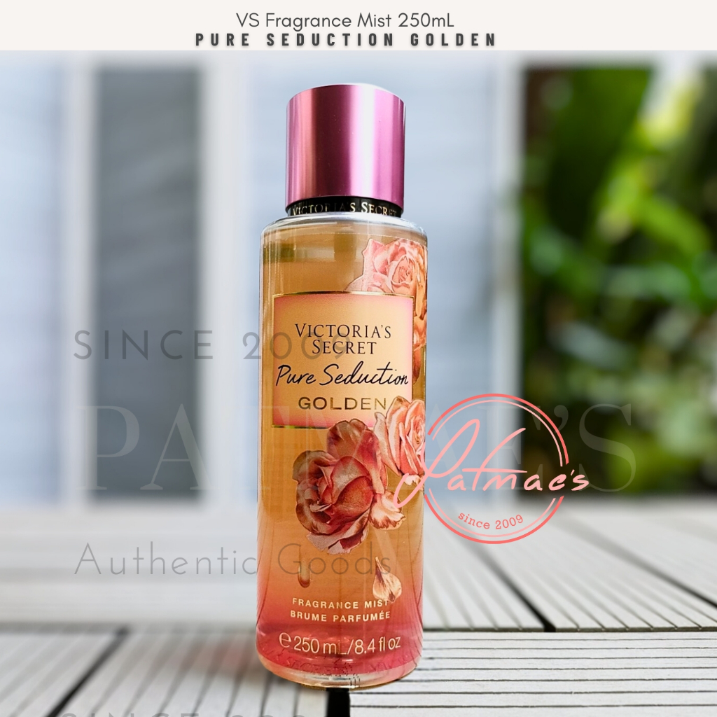 VS Pure Seduction Golden Fragrance Mist by Victoria's Secret 250mL for ...