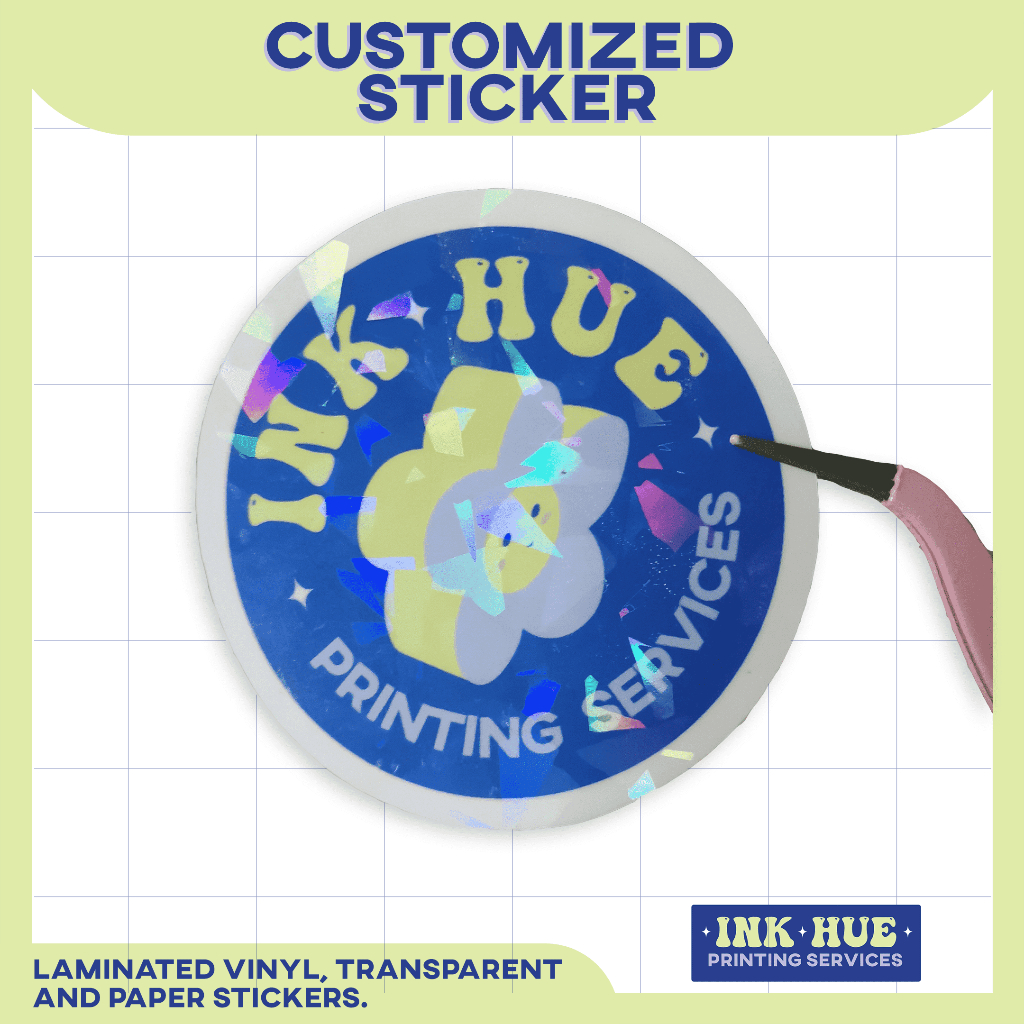 CUSTOMIZED / PERSONALIZED Regular and Waterproof Stickers Logo, Label ...