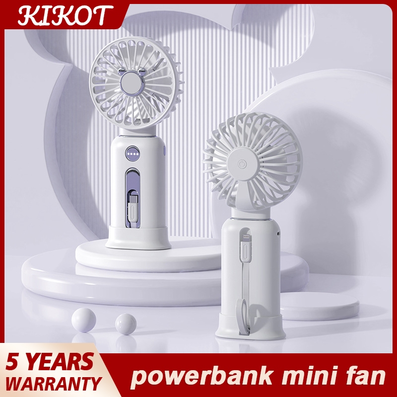 KIKOT New Handheld Fan 5000mAh Long Range Fast Charging capacity ...