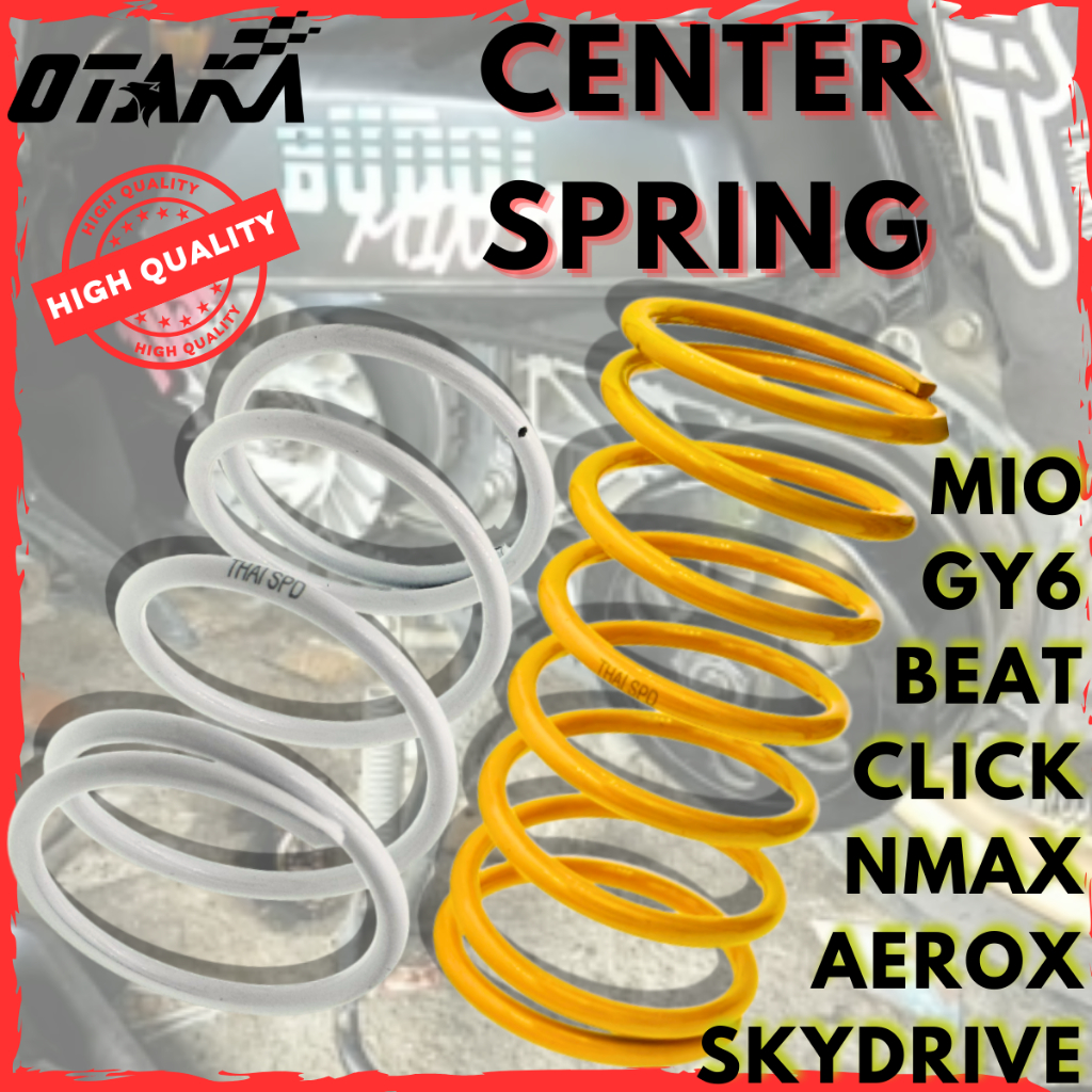 CENTER SPRING FOR MIO/BEAT/N-MAX/AEROX/SKYDRIVE/CLICK/PCX/ADV/VARIO/GY6 ...