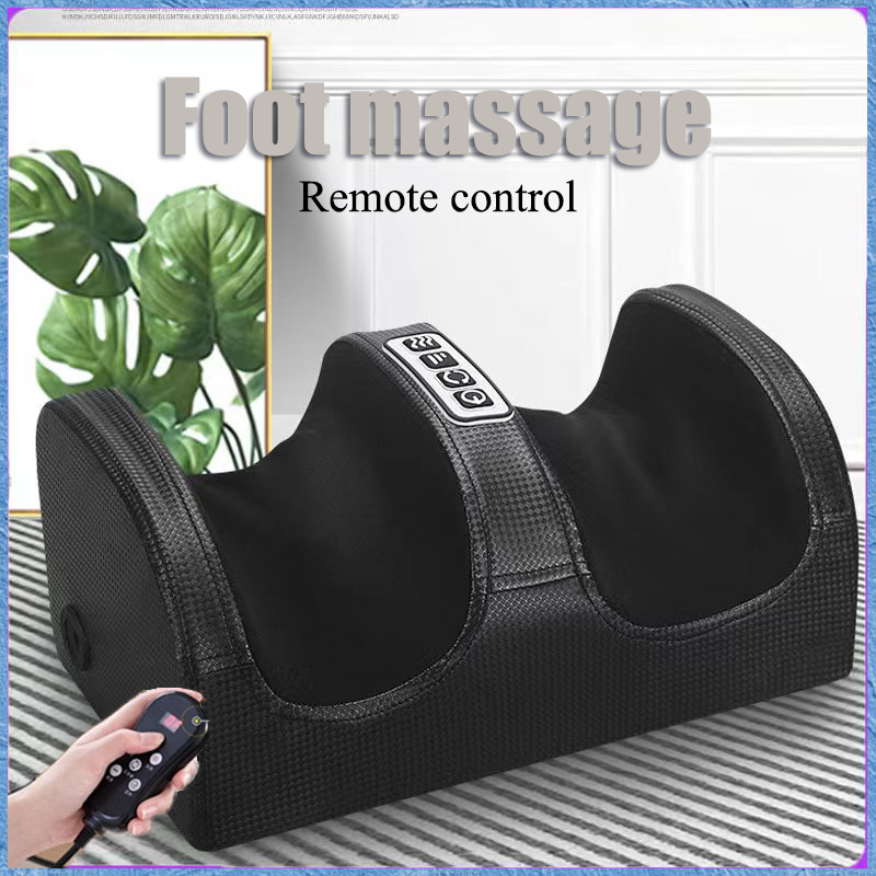Electric Foot heating Leg Relax Massager Acupoint Machine Remote ...