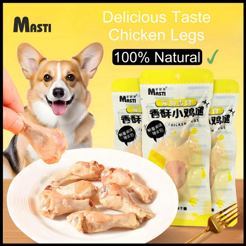 Masti Wet Cat & Dog Food Treats (Chicken Leg) | Shopee Philippines