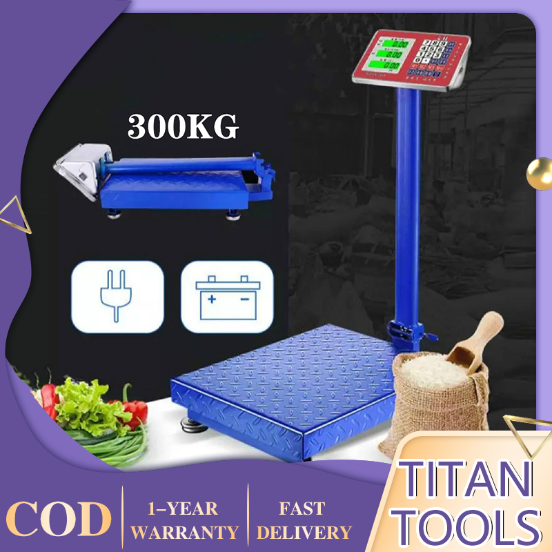 150-300KG Digital Weighing Scale Heavy Duty Folding Industrial Scale ...
