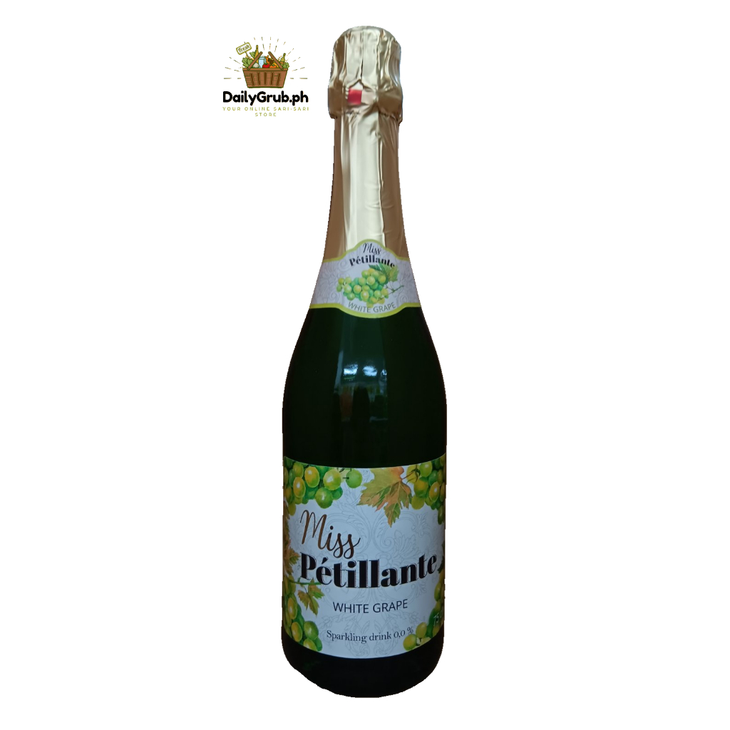Miss Pètillante Sparkling White Grape Juice 750ml | Shopee Philippines