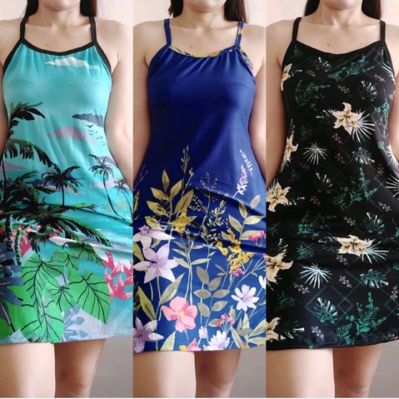 Dress Pambahay Pantulog Medium To Xl Shopee Philippines