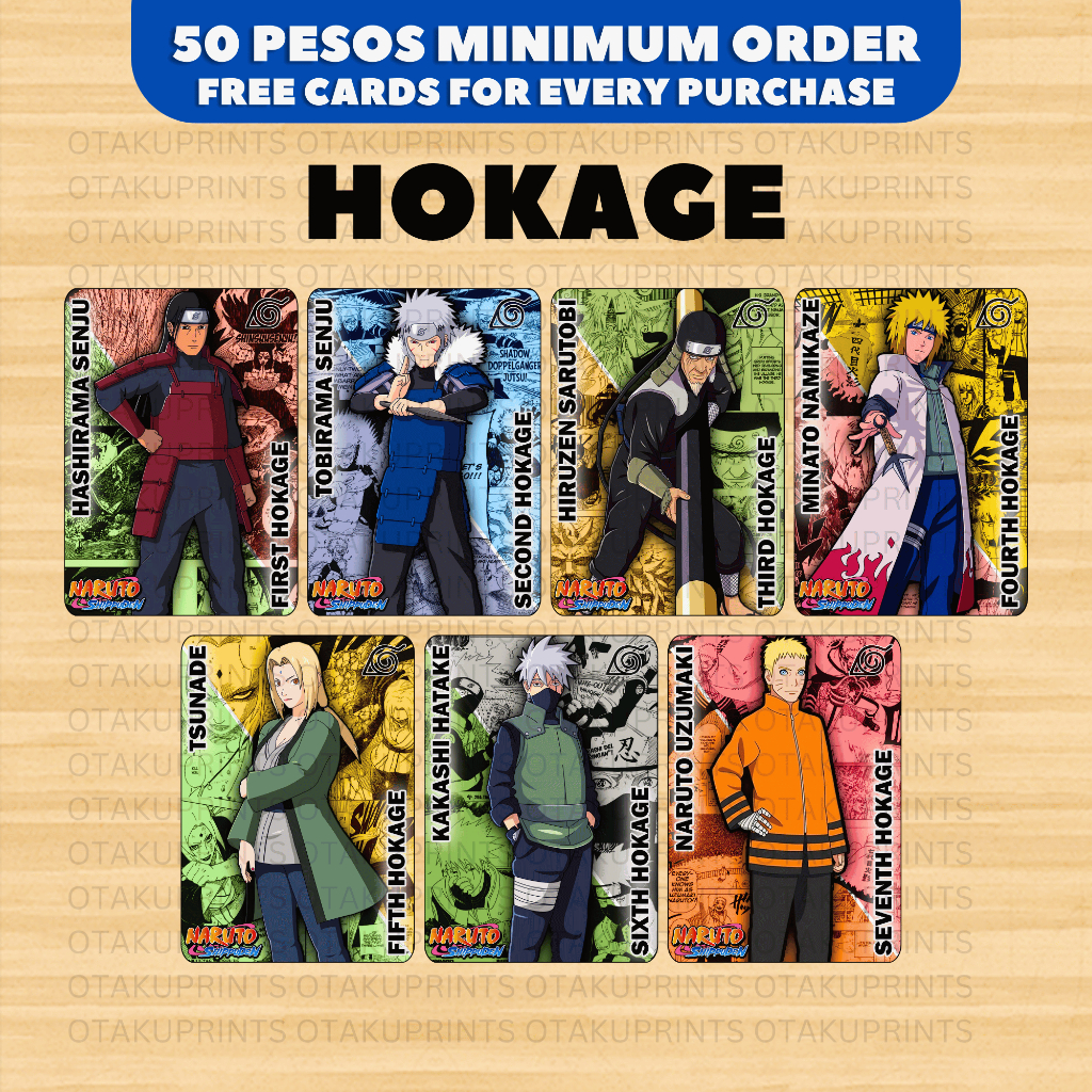 NARUTO ALL KAGE [HOKAGE, KAZEKAGE, MIZUKAGE, RAIKAGE, TSUCHIKAGE ...