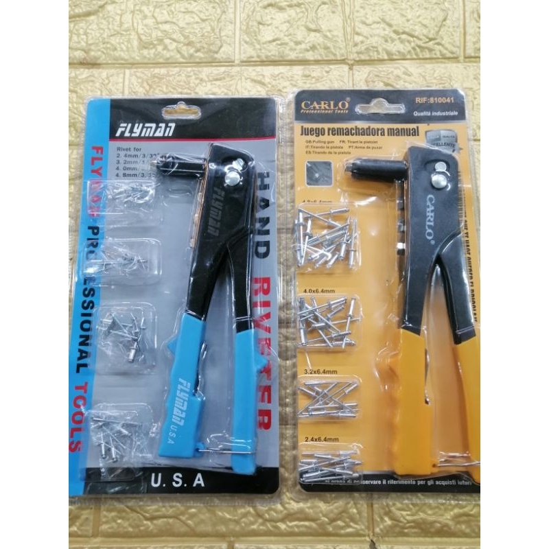 High Quality FLYMAN And CARLO RIVETER with Bala Revits | Shopee Philippines