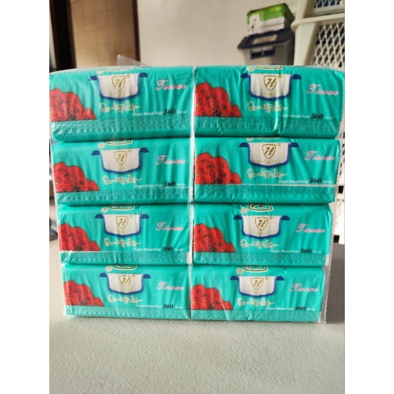 Facial Tissue Quality Life Heng De 360 Series Sold per 1pack 8pc FDA ...