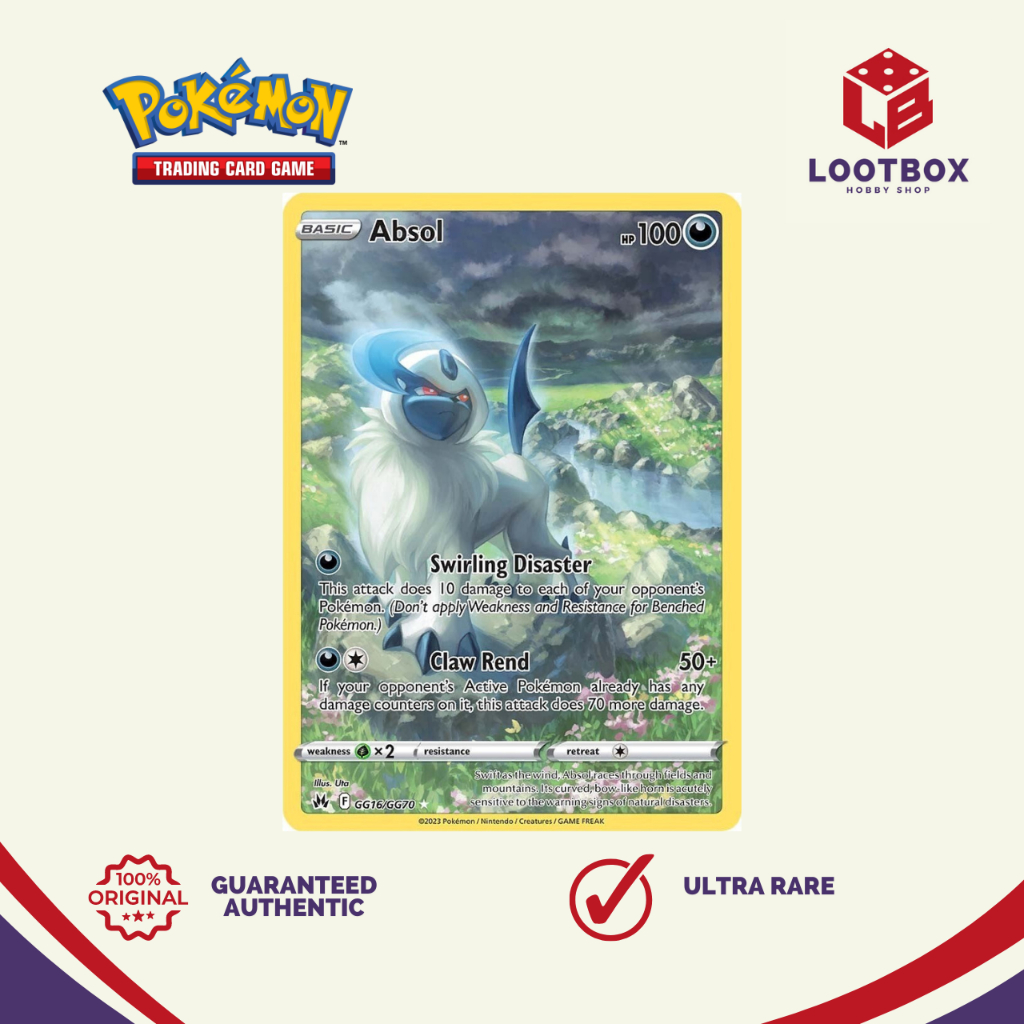 Pokemon Card Game: Absol (Ultra Rare) - Crown Zenith | Shopee Philippines