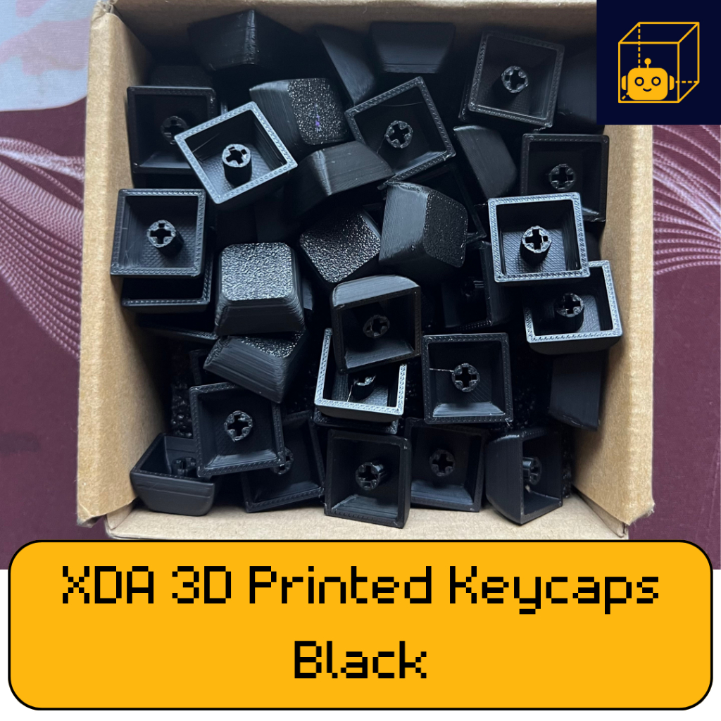 PixelBlock3D Blank Keycap Keycaps - FDM 3D Printed Different Colors XDA ...