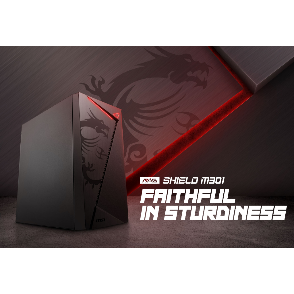 MSI PC CASES MAG SHIELD M301 | Shopee Philippines