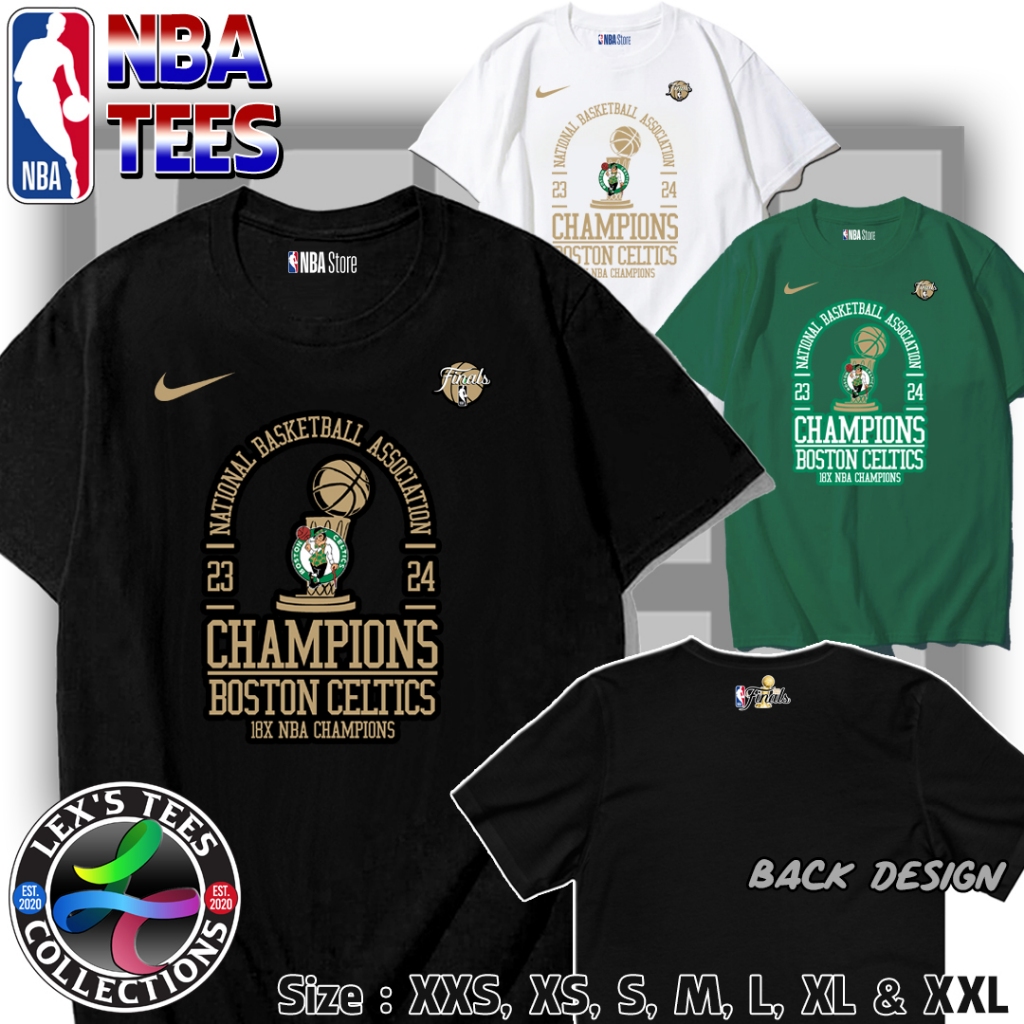 2024 BOSTON CELTICS Champions Shirt | Lex'sTEES | Shopee Philippines