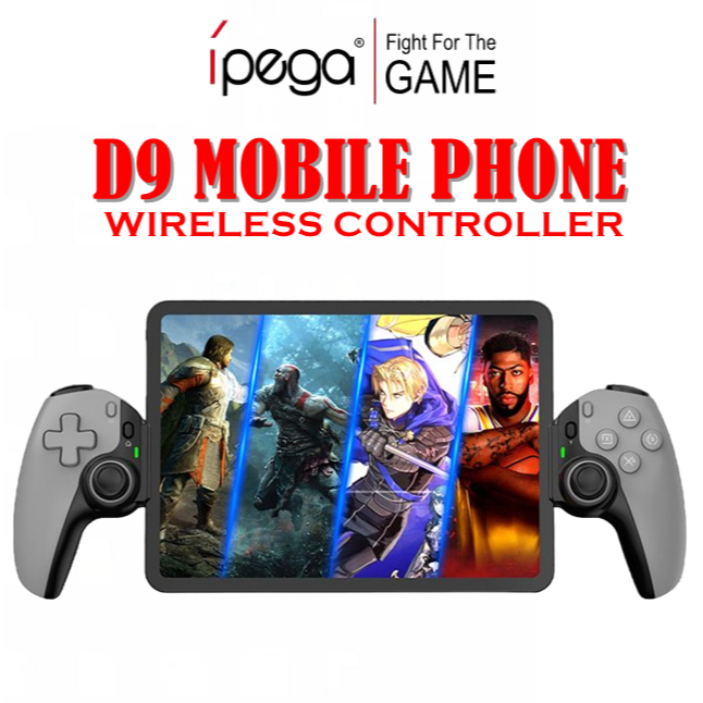 BSP D9 Wireless Mobile Phone Game Controller Anti Slip Ergonomic design ...