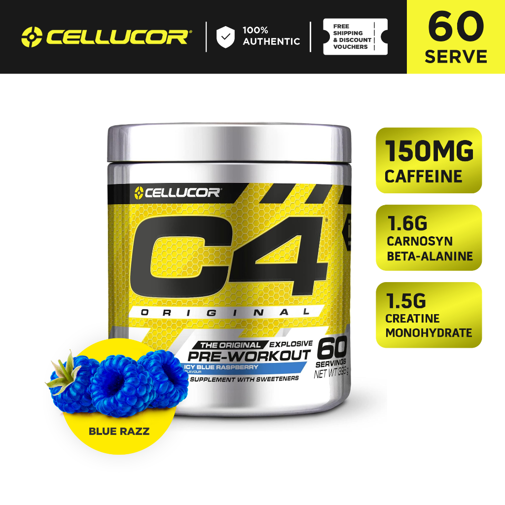 Cellucor C4 Original Pre Workout 60 Servings | Shopee Philippines