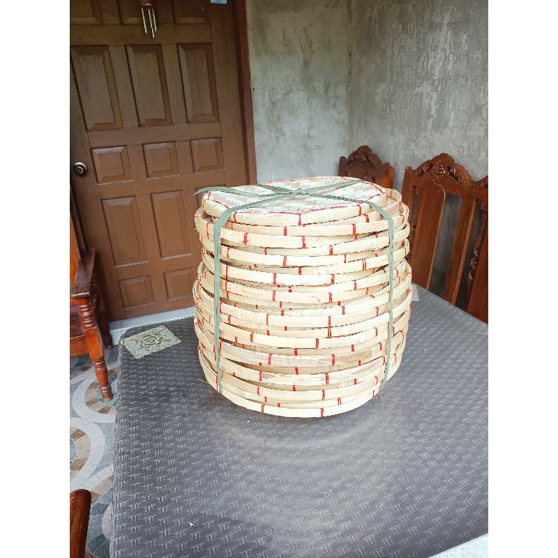 bilao size 14 makapal 30pcs | Shopee Philippines