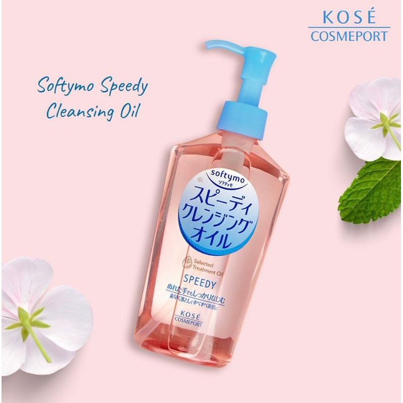 KOSE Softymo Speedy Cleansing Oil Makeup Remover for Eyes and Lips Speedy Original Liquid 230ml ...