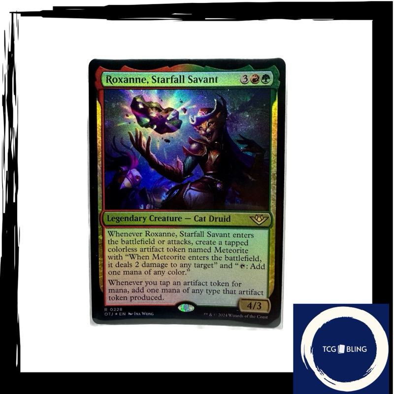 Roxanne, Starfall Savant MTG - OTJ (FOIL) | Shopee Philippines