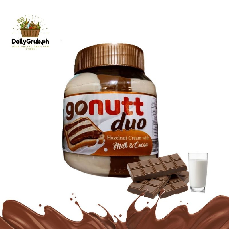Gonutt Duo Milk & Cocoa 350g | Shopee Philippines