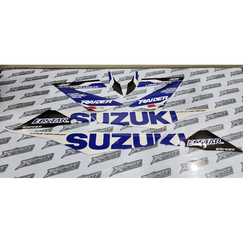 raider fi 150 gp edition decals | Shopee Philippines