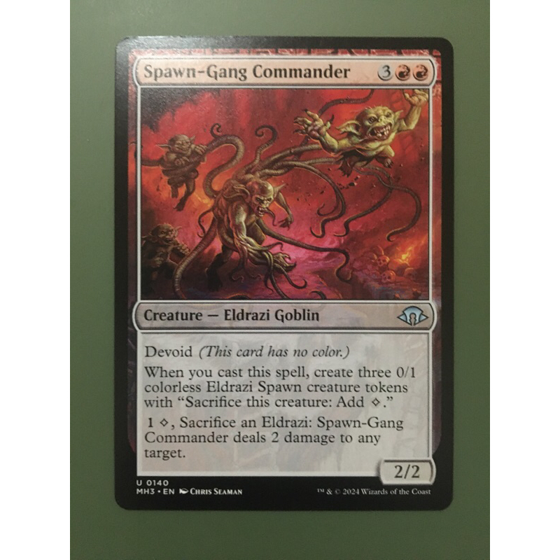Spawn-Gang Commander | Magic The Gathering | MTG | Shopee Philippines