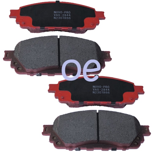 NUVO BRAKE DISC PAD VA-2844K FRONT Toyota Innova 2016-2022 (DB2396 ...