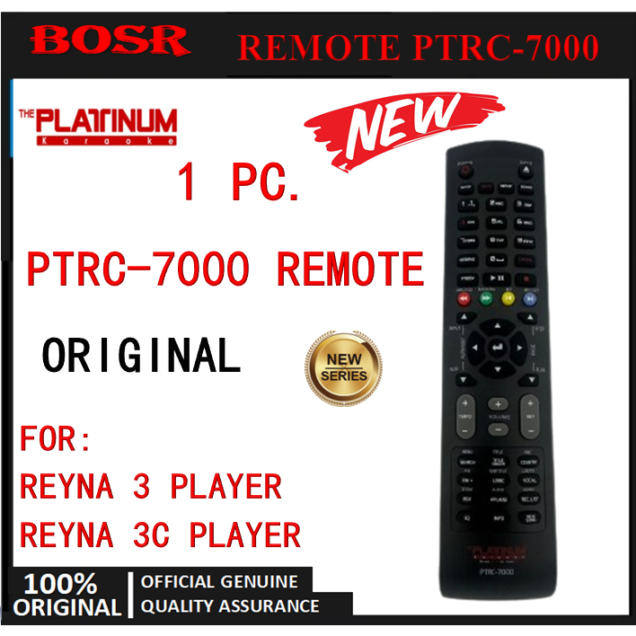 The Remote Platinum Handheld Remote PTRC-7000 For Reyna3C and Reyna3 ...